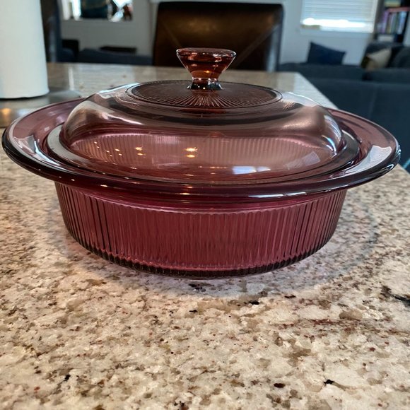 Corningware | Kitchen | Corning Vision Visions Cranberry Qt 1 L 9 ...